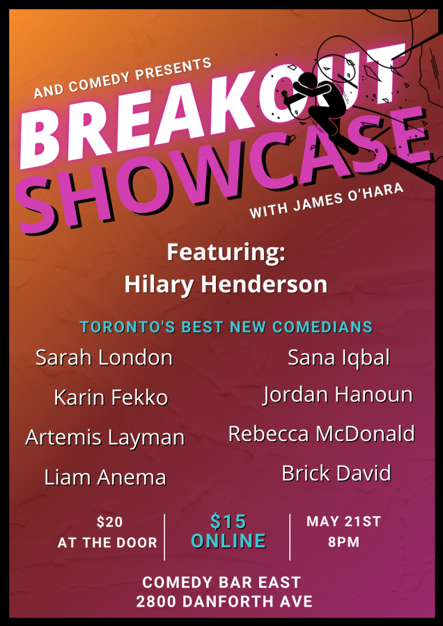 Breakout Showcase | Comedy Bar
